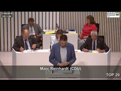 31.05.2018, CDU-Fraktion, Landtag MV, Marc Reinhardt, Fahrtkostenzuschuss für Auszubildende