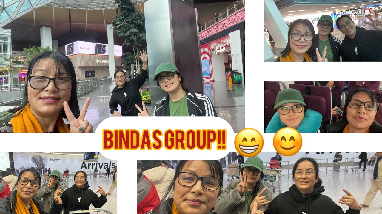 Kathmandu to 🇬🇧 Bindas Group || #travelvlog #Rupa Bindas 💕🙏🏻😊😁 - YouTube