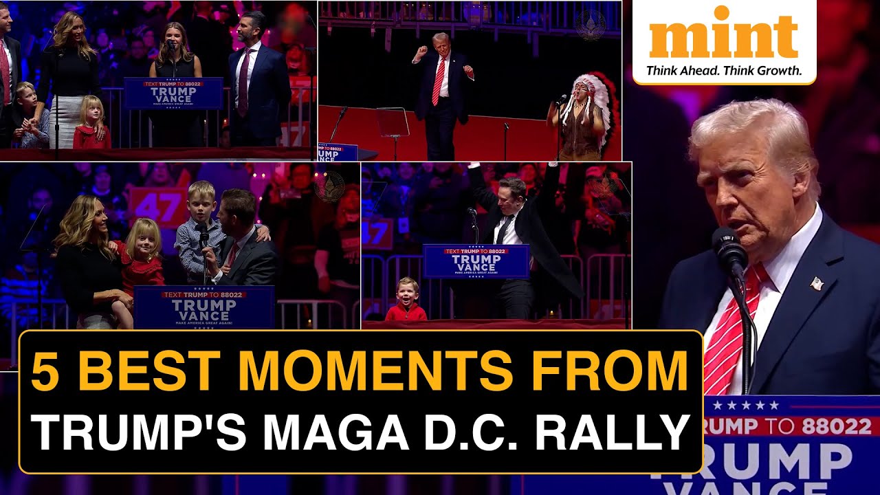 Trump Inauguration: 5 Viral Moments From Washington Rally | Trump ...