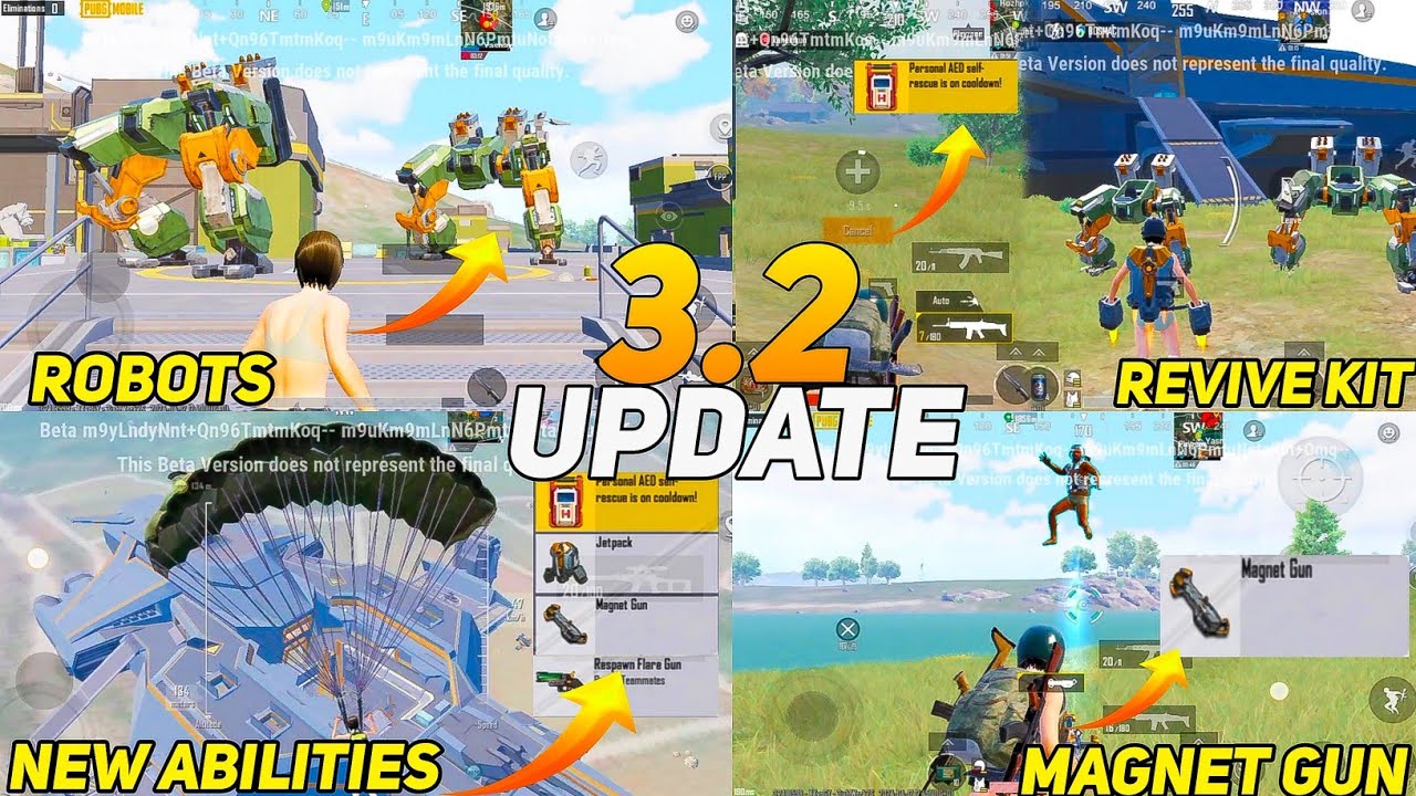 BGMI 3.2 UPDATE : Top 10 New Features 3.2 Update BGMI | 3.2 Update ...