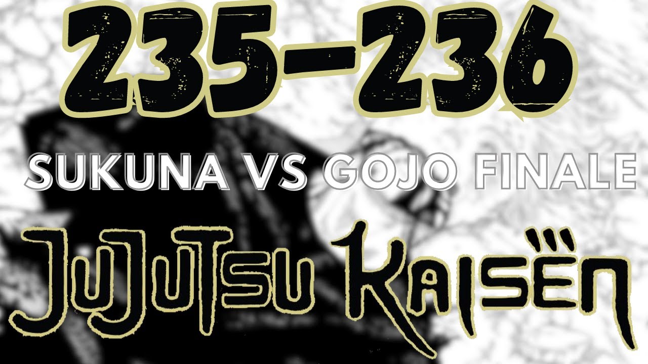 R.I.P TO A JJK LEGEND. SUKUNA VS GOJO FINALE !!! JUJUTSU KAISEN CHAPTER ...