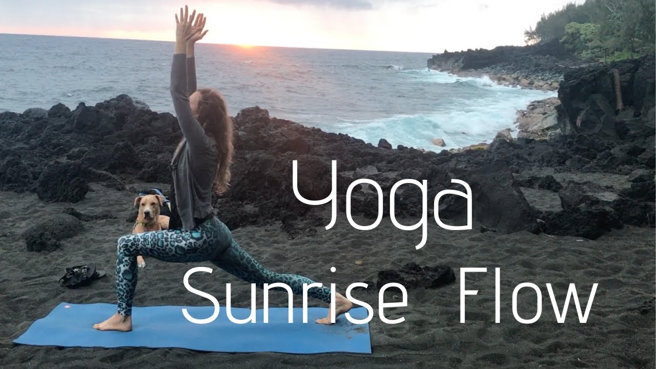 Sunrise Vinyasa Flow: Energizing & Uplifting Yoga Flow - YouTube