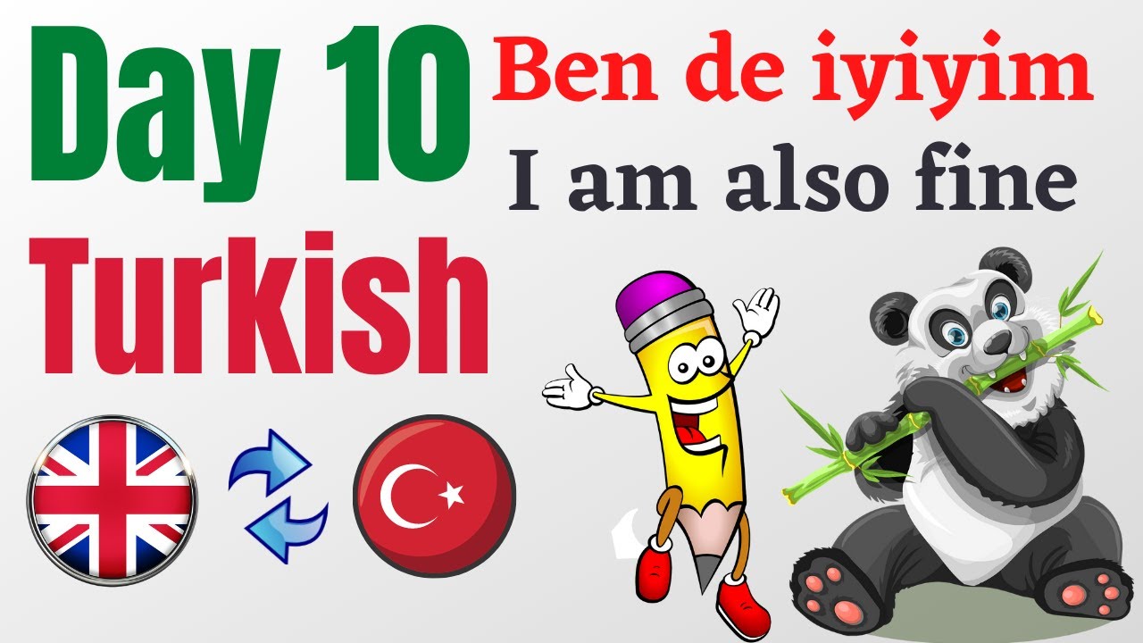 Learn Turkish Daily - Day 10 - Getting to know others (Part 1) - YouTube