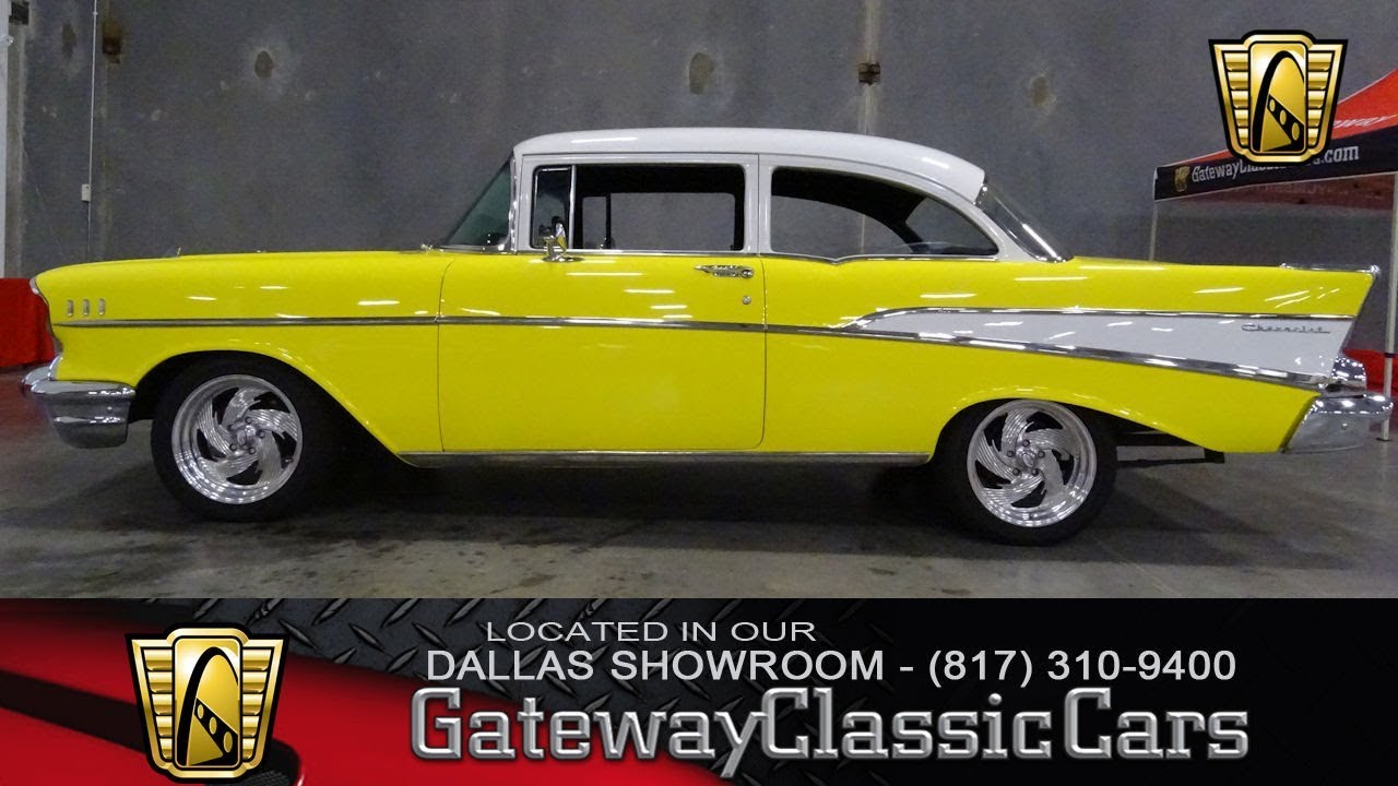 1957 Chevrolet 210 #596-DFW Gateway Classic Cars of Dallas - YouTube