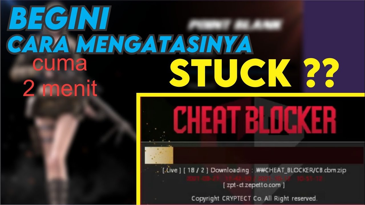 Solusi Stuck CHEAT BLOCKER PB Zepetto - YouTube