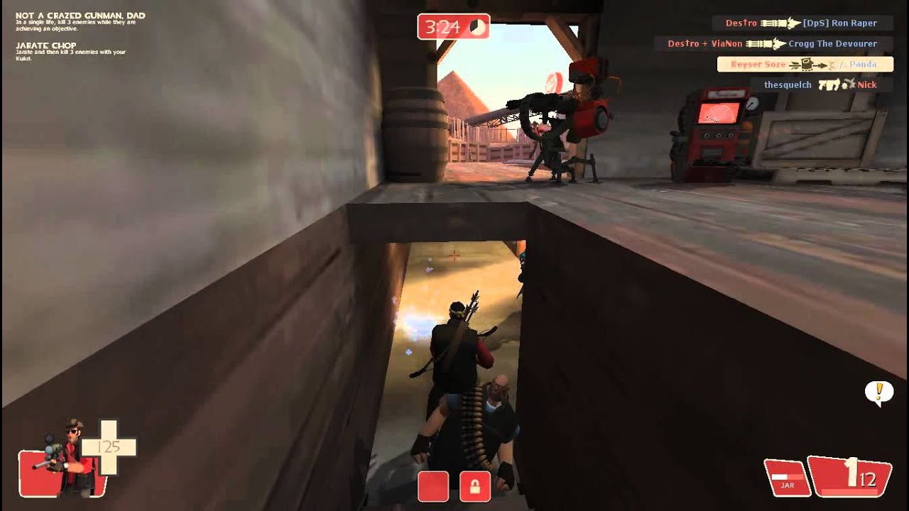 Sniper stops Ubered Heavy - YouTube