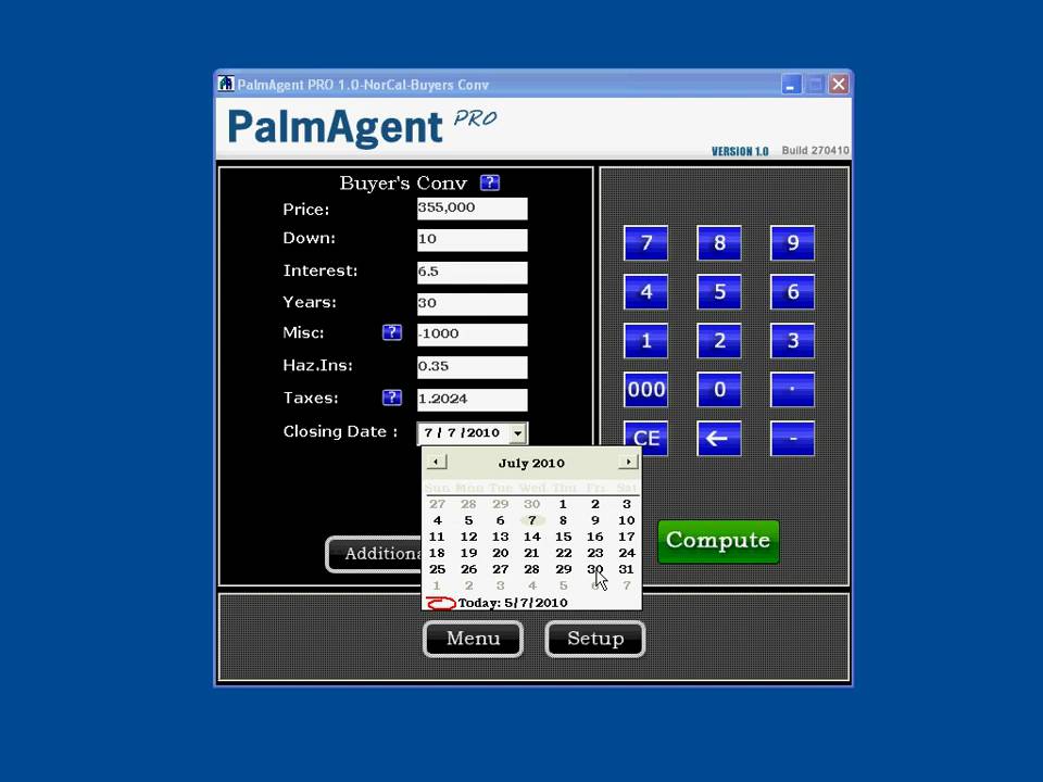 PalmAgent PRO Buyer's Quick Estimate- Conv. - YouTube