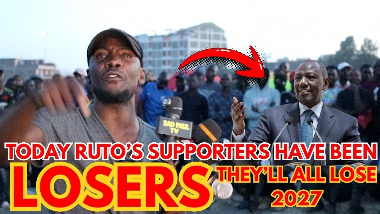 RUTO SUPPORTERS ARE THOSE WHO HAVE BEEN LOSING WITH RAILA. THEY ARE ...