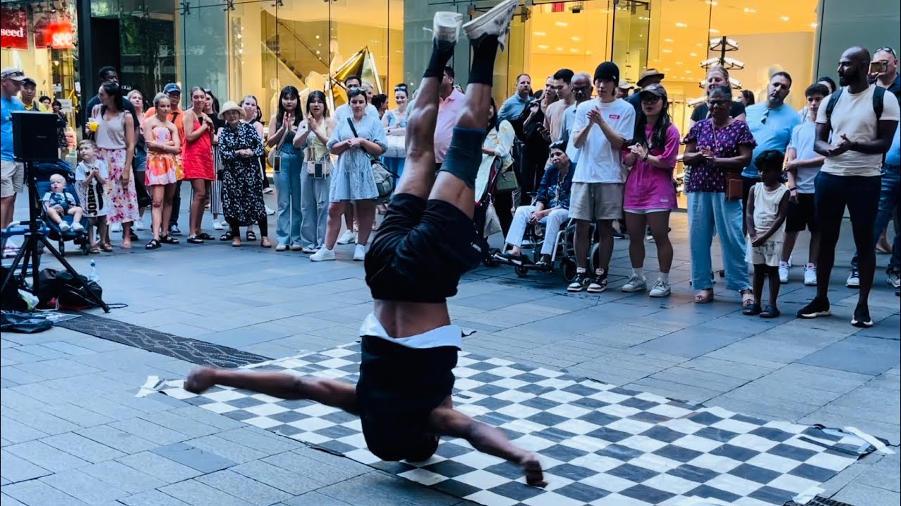 Floor Legendz Street Performance in Sydney - YouTube