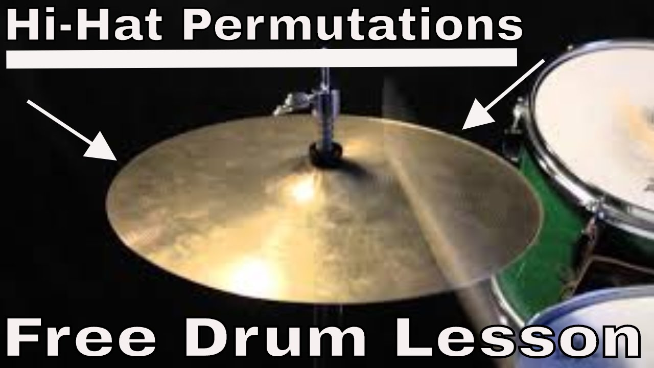 Hi-hat Technique - Drum Lesson - YouTube