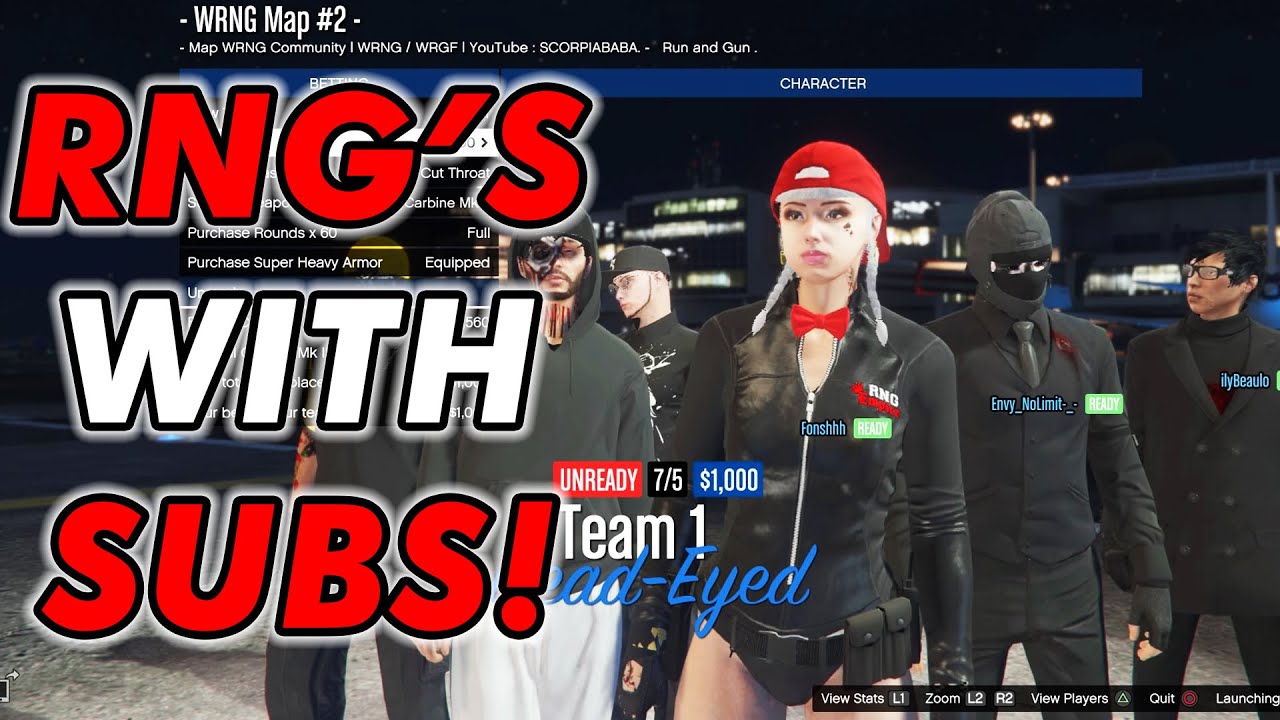 [PS5] RNG with Subscribers!! GTA 5 ONLINE - YouTube