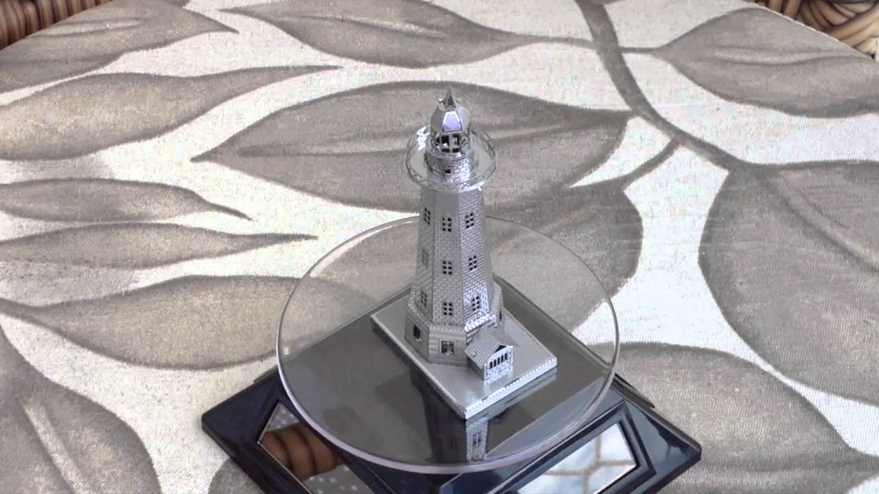 Metallic Puzzle - Light House - Metal Earth / Metal Works - YouTube