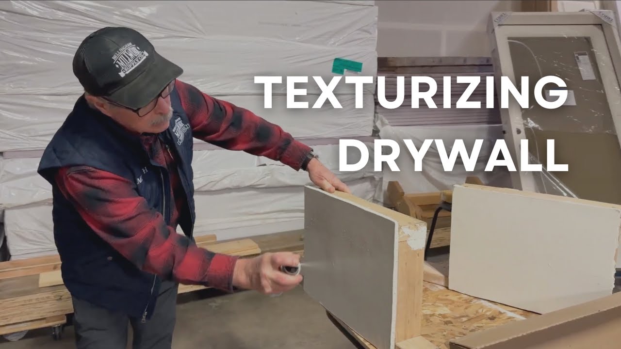 Learn How to Texture a Drywall Patch! - YouTube