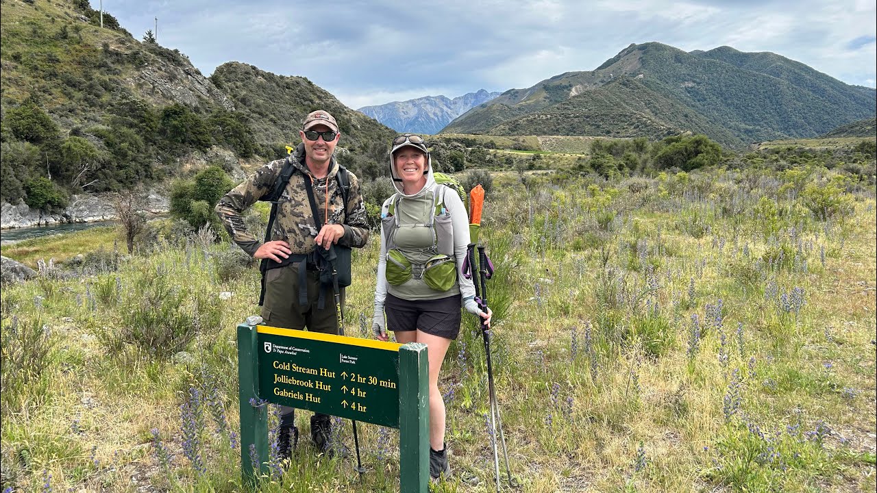 Overnight Hike - Cold Stream Hut - YouTube