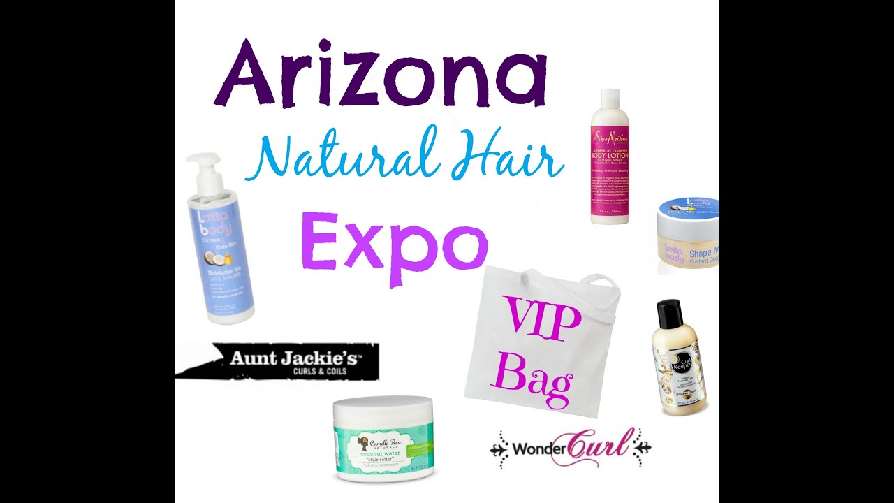 Products - VIP Bag | Arizona Natural Hair Expo - YouTube