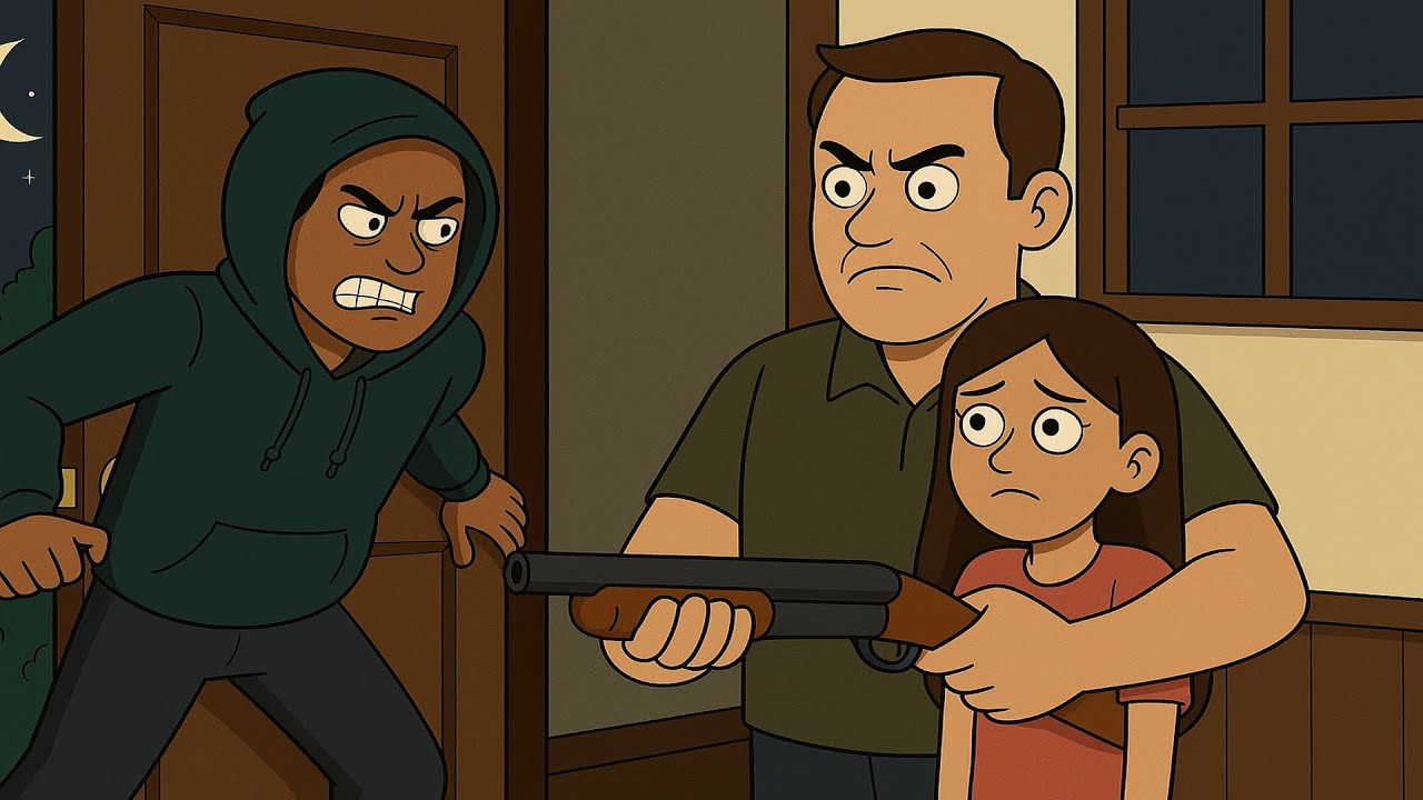 Dad protects her daughter from toxic Ex Boyfriend - YouTube