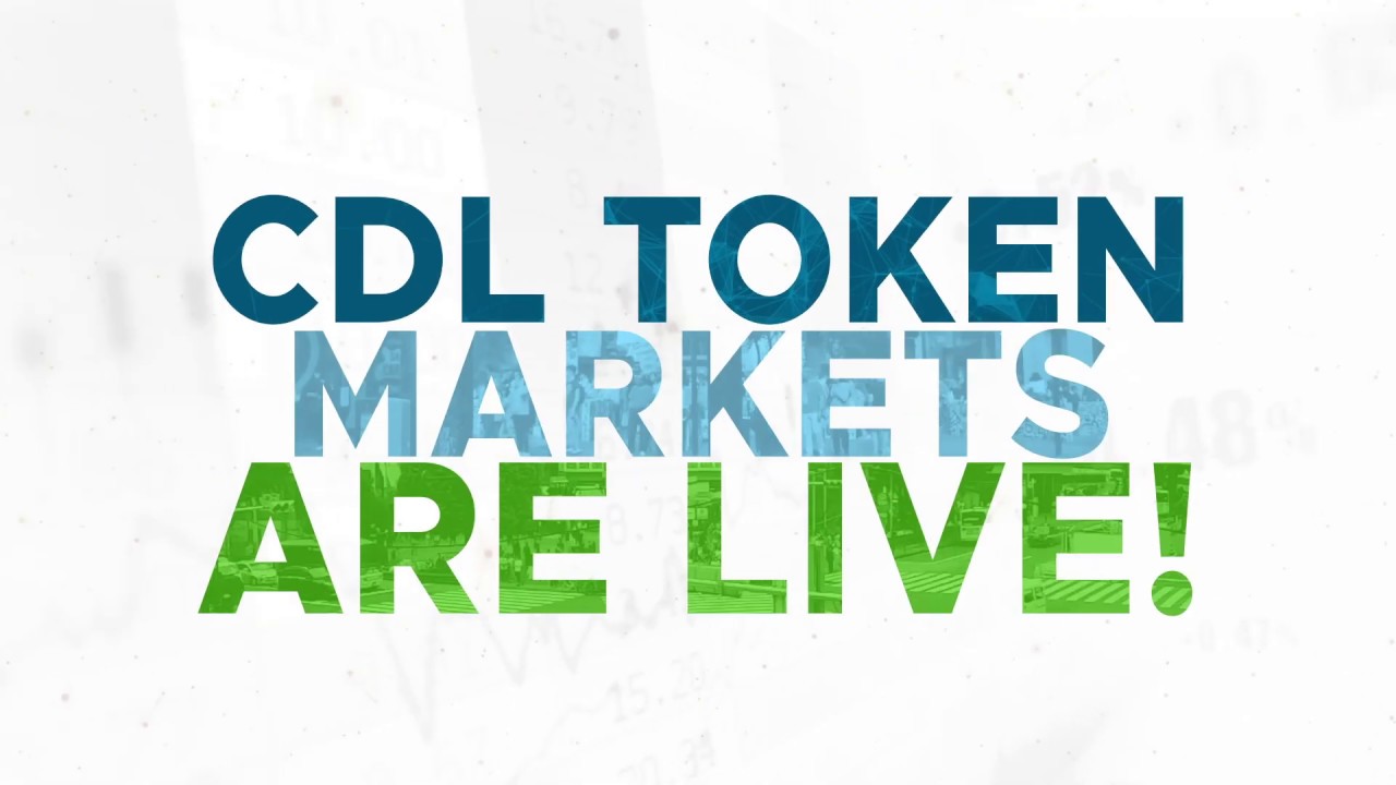 CDL TOKEN MARKETS ARE LIVE! - YouTube