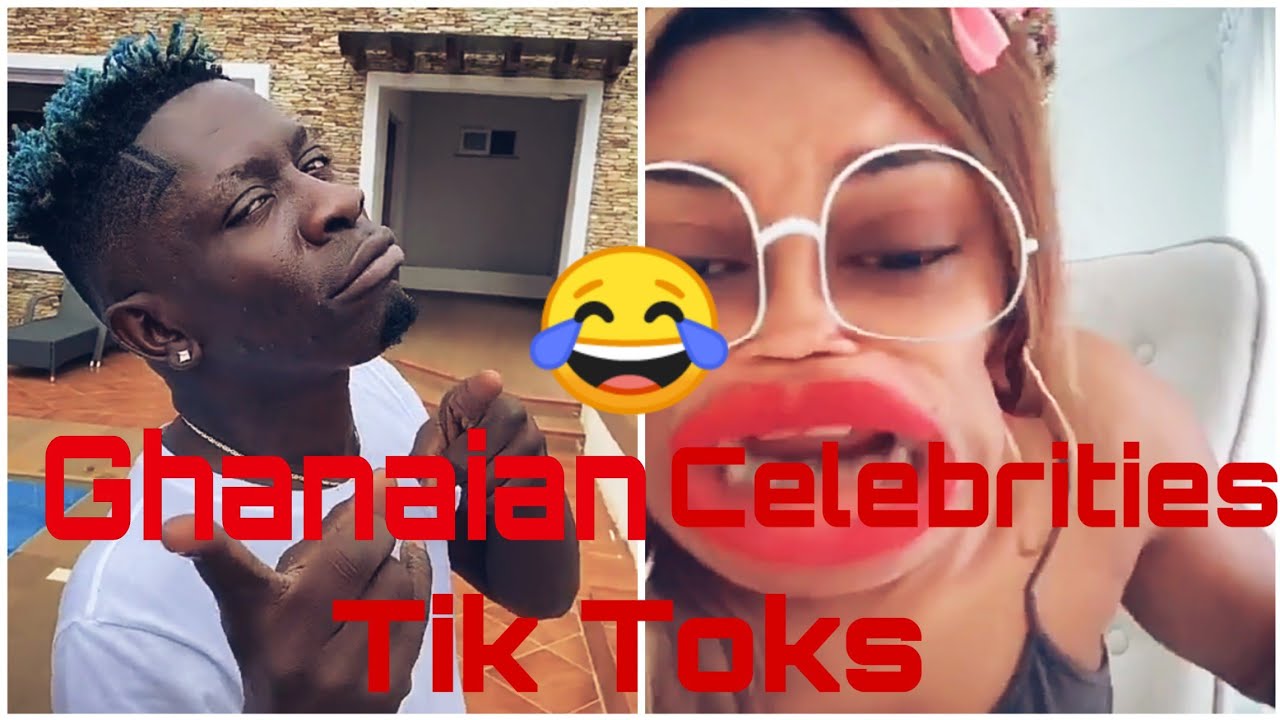 Ghanaian Celebraties Tik Tok compilation ft shatta wale, Becca ...