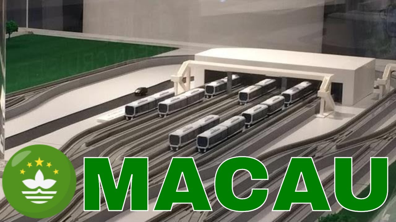 Macau Light Rail Transit Model 澳門輕軌系統模型 - YouTube