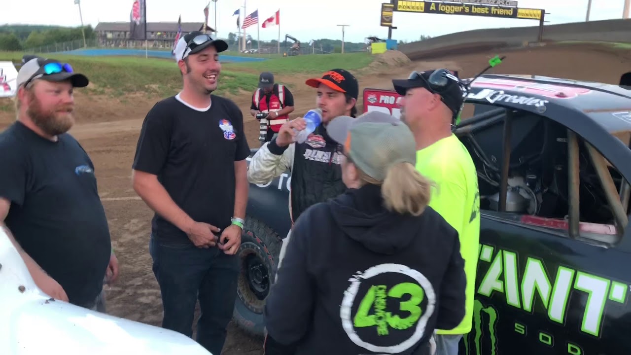 Crandon off road 2018 pro 4 2nd place Travis Dinsmore - YouTube