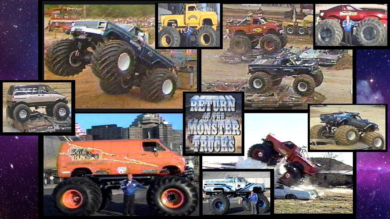 RETURN OF THE MONSTER TRUCKS! FULL 1986 TV SHOW WITH COMMERCIALS! JAN ...