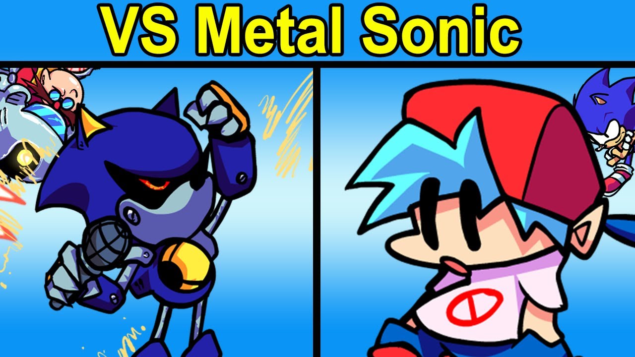 Friday Night Funkin' VS Metal Sonic FULL WEEK (FNF X SONIC CD) (FNF MOD ...