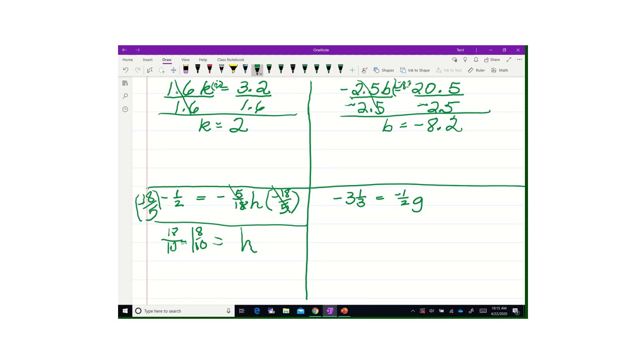 Grade 6 Lesson 6 3 Solve Equations With Rational Coefficients YouTube grade-6-lesson-6-3-solve-equations-with-rational-coefficients-youtube