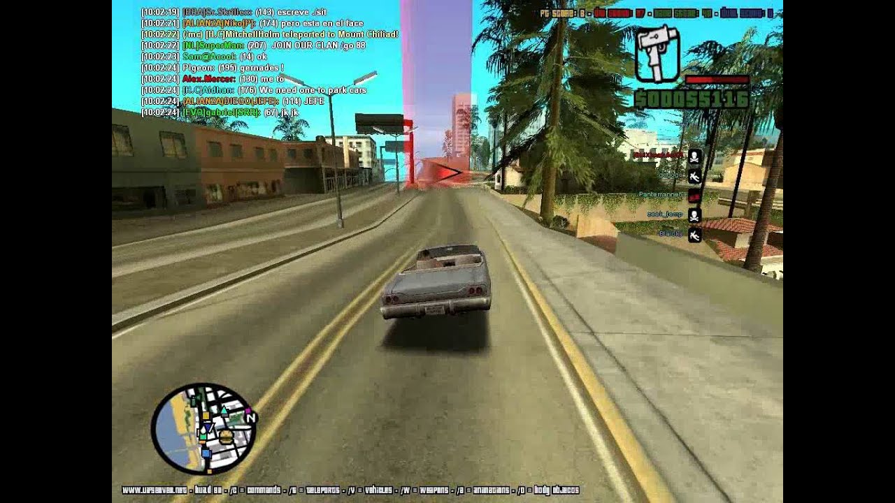 GTA San Andreas SAMP [RACE 720HD] - YouTube
