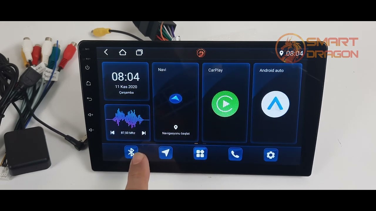 Smart Dragon 4 gb Multimedya Kurulumu Kamera ve Carplay Bağlantısı ...