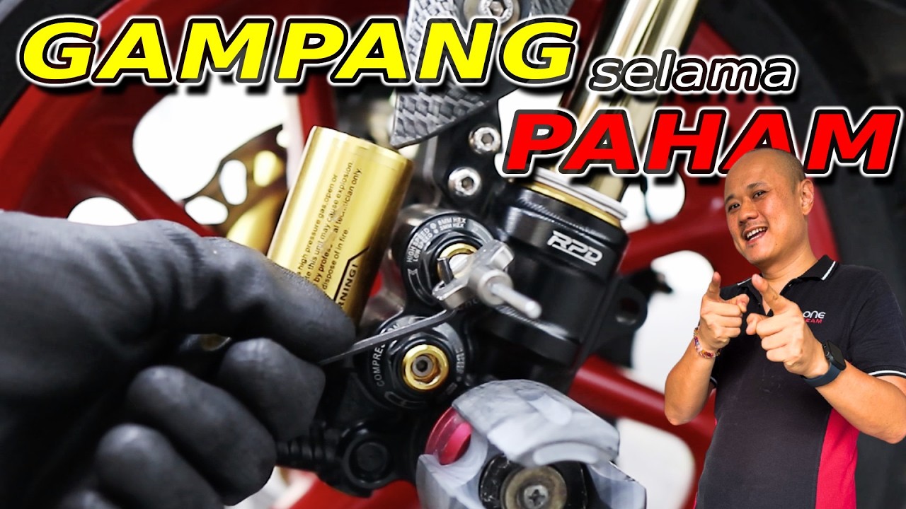 Tutorial Setting Shock Upside Down RPD Gen 2 - YouTube