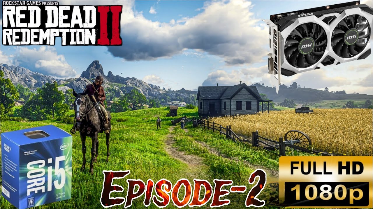[EPISODE-2] RDR2 Benchmark Test | i5 7th Gen + GTX 1650 + 16GB DDR4 RAM ...