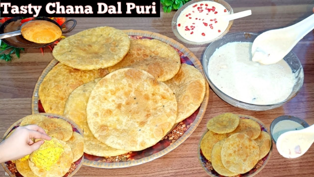 Bihari Style Traditional Chana Dal Puri With Jaggery Kheer | Ab Puri ...