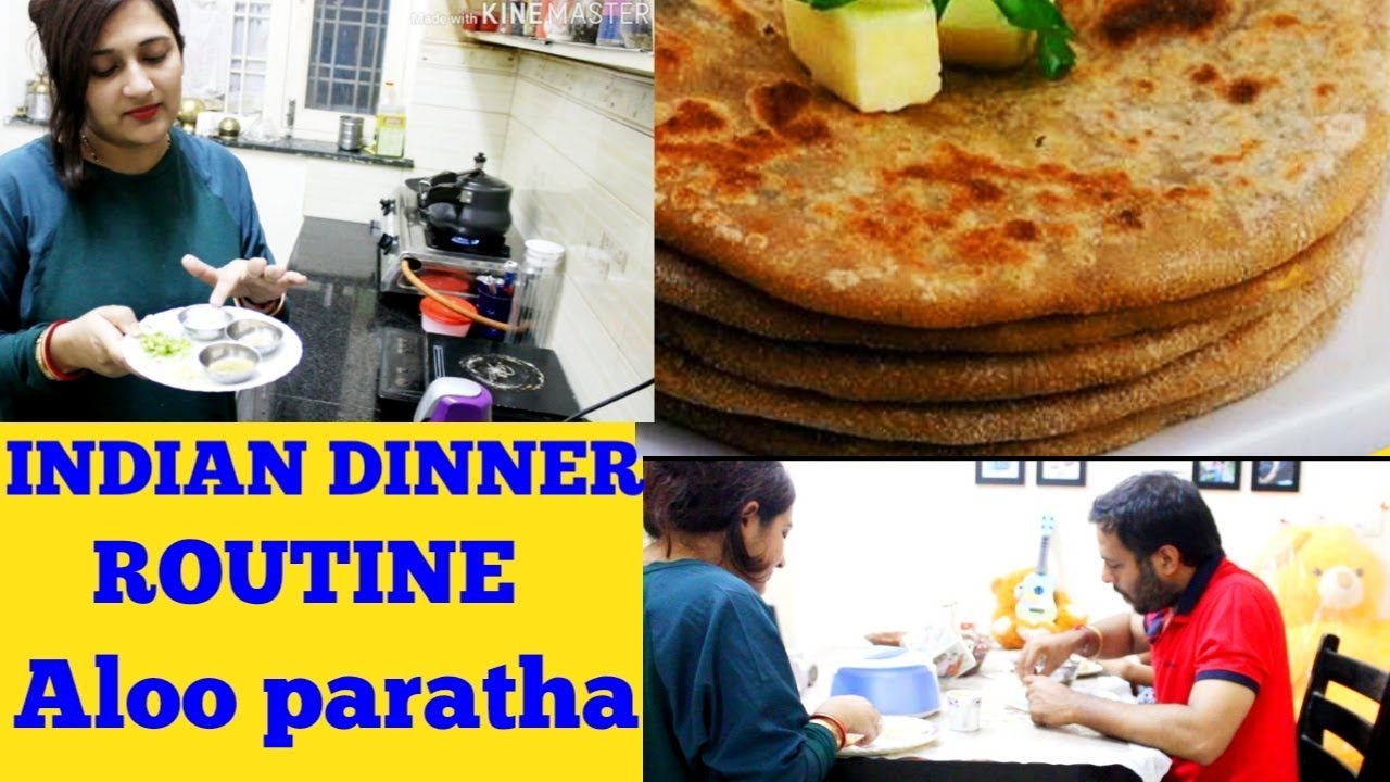 INDIAN DINNER ROUTINE//TUESDAY VLOG - YouTube