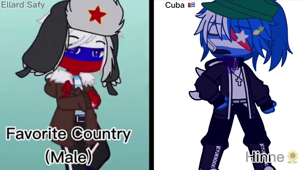 [#countryhumans #countrygacha] Outfits battle with Ellard Safy |by ...