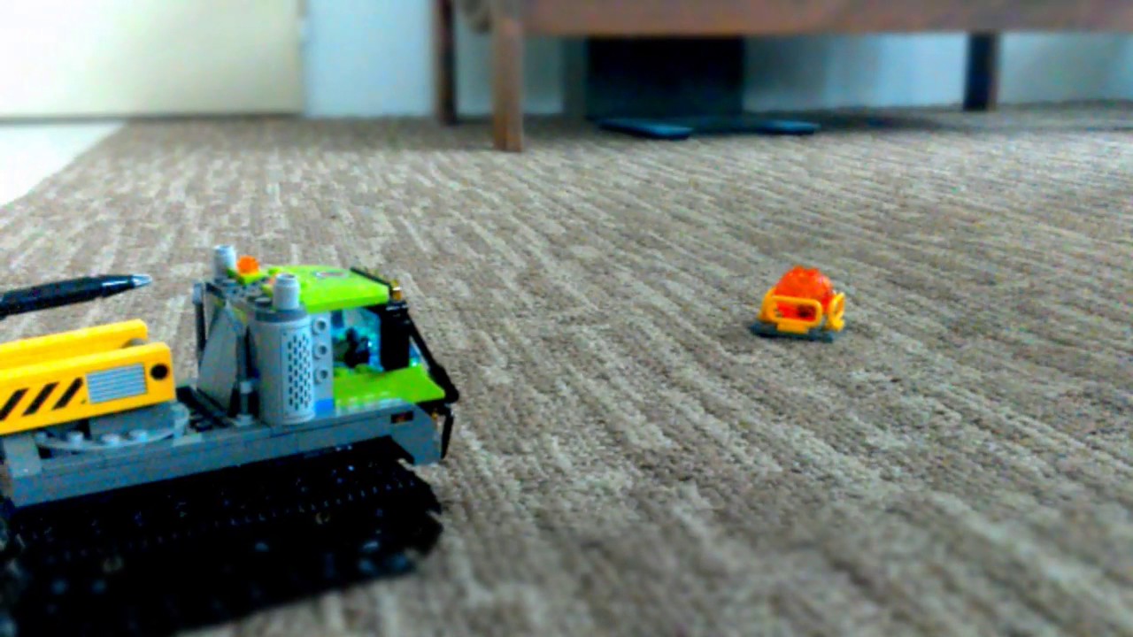 Lego city lava mini movie - YouTube