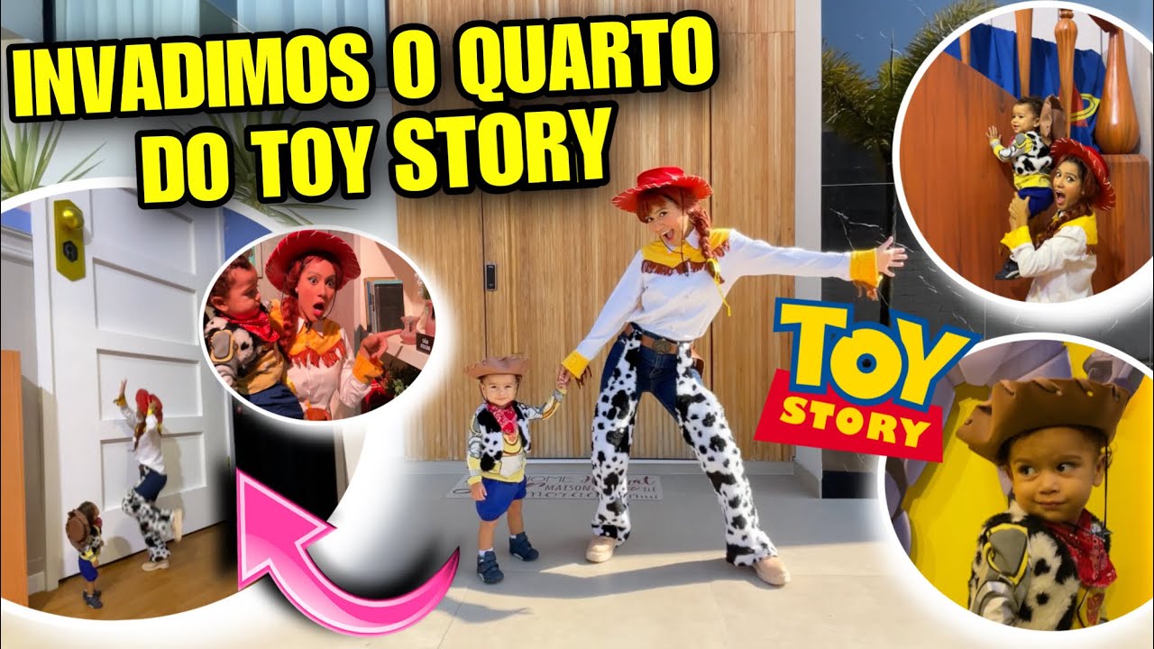 TRANSFORMEI MEU FILHO NO TOY STORY E INVADIMOS O QUARTO DELE! *OLHA ...