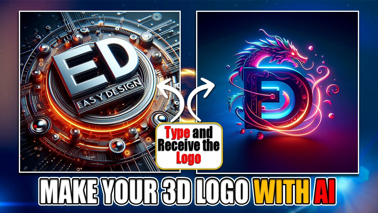 How To Make 3D Logo II Make Your 🔥3D Logo With Ai In 😱One Minute II # ...