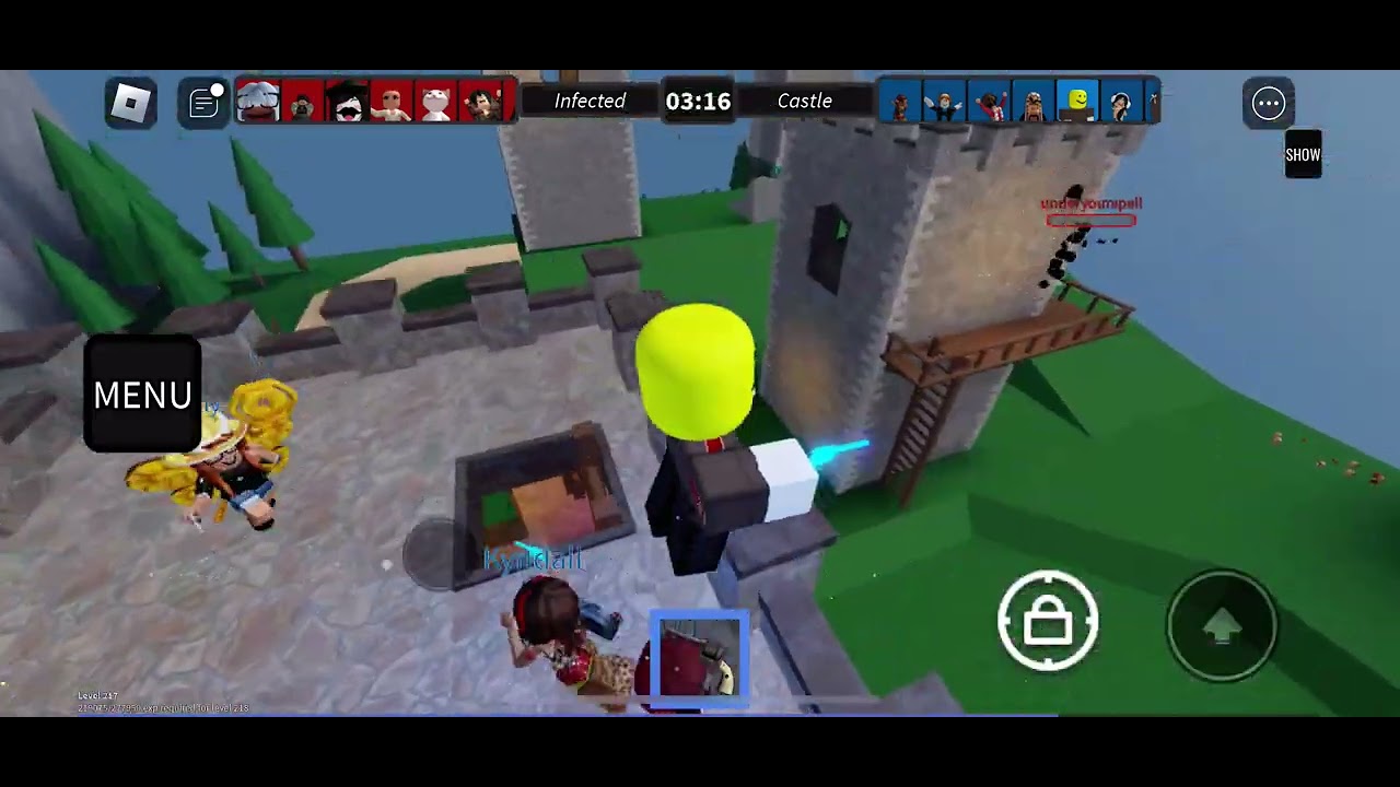 Infected Mode Gameplay (New Update) | Roblox Murderers vs Sheriffs ...