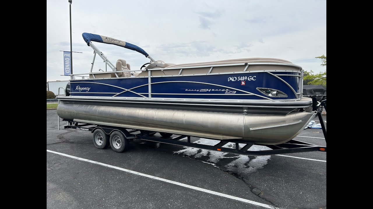 2014 Sun Tracker Regency 254 XP3 @ Dri-Port Marine - YouTube