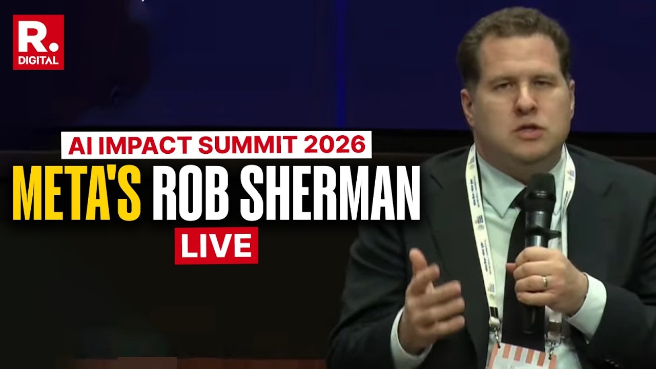 AI Impact Summit 2026 LIVE | Meta's Top Privacy Executive Rob Sherman ...