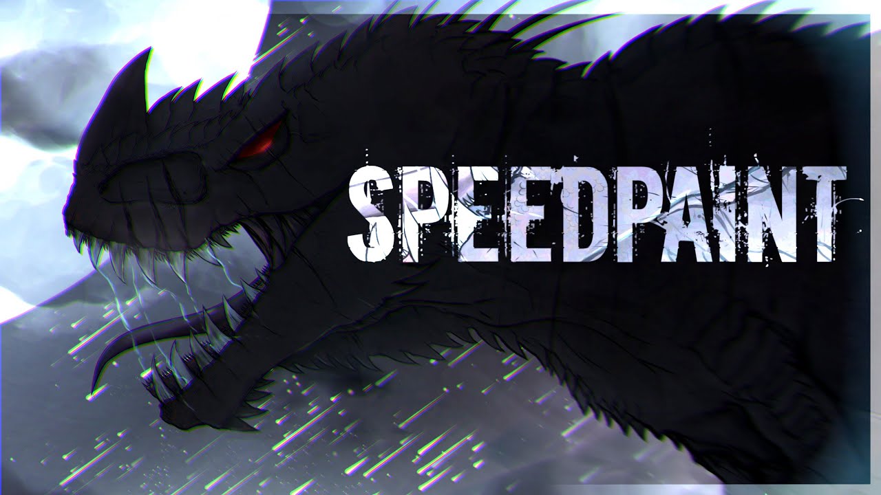 The Nightfall monster |SPEEDPAINT ภาพวอลเปเปอร์สไตล์คนหล่อ - YouTube