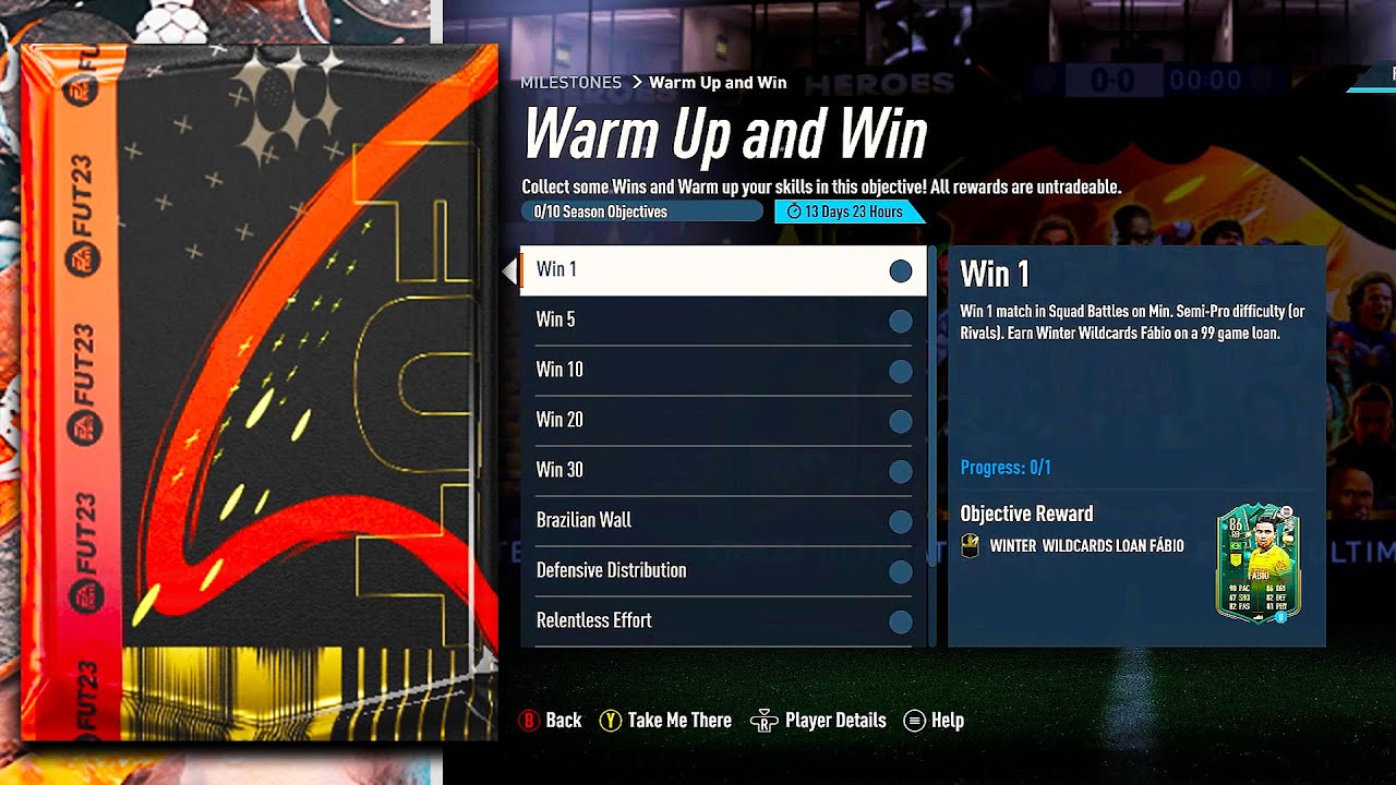 How to Complete Warm Up and Win Objectives Fast! Fifa 23 Ultimate Team ...