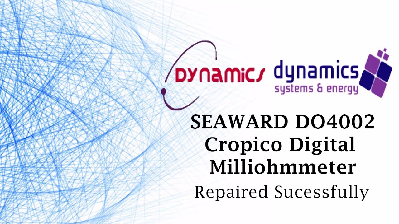 SEAWARD DO4002 Cropico Digital Milliohmmeter - Repaired Successfully ...