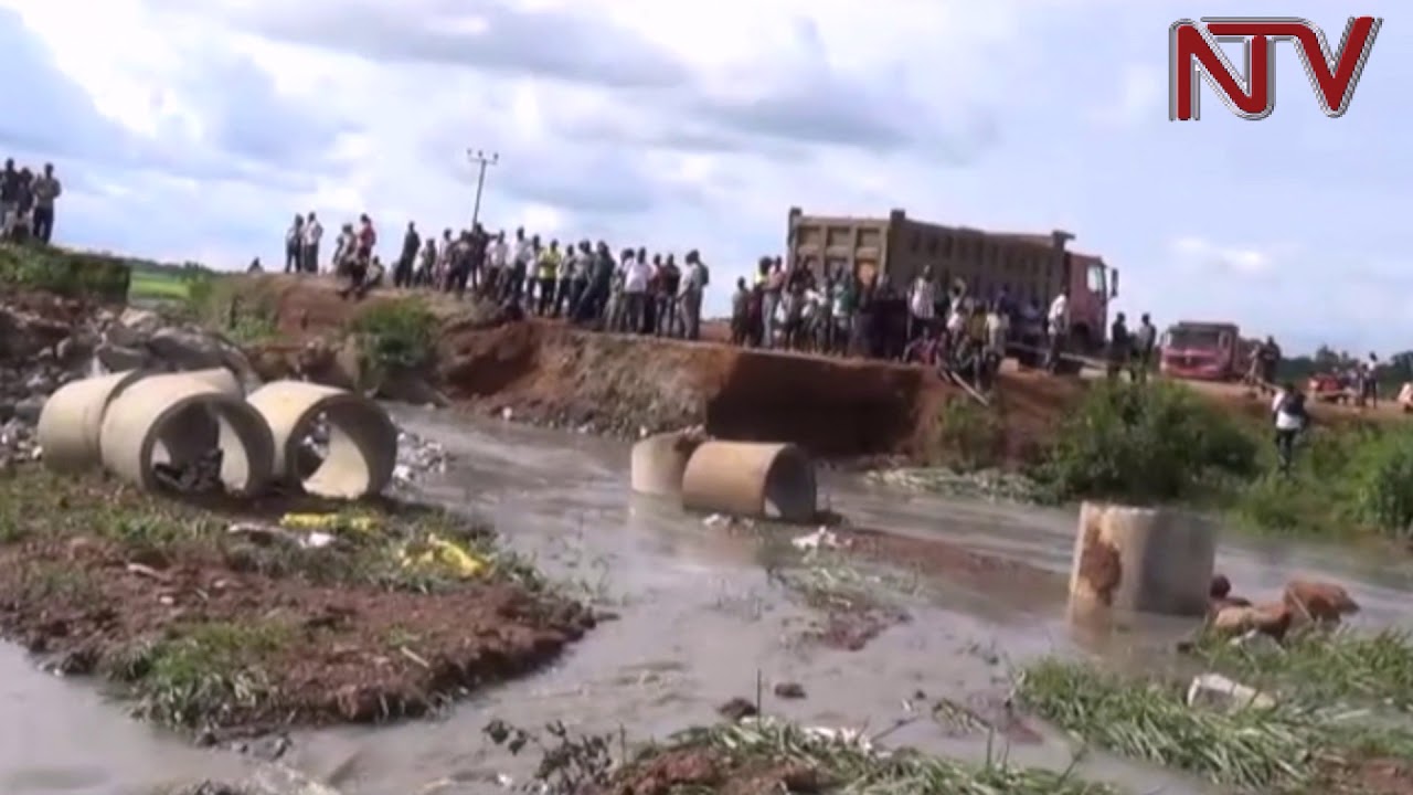 Floods cut off Mbale-Tirinyi road, traffic redirected - YouTube