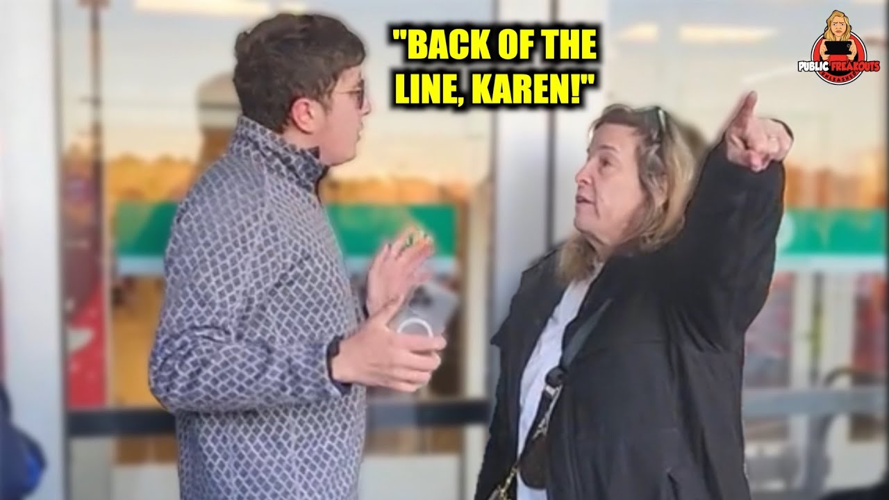 Entitled Karen gets OWNED at Target Over Viral Stanley Cup - YouTube