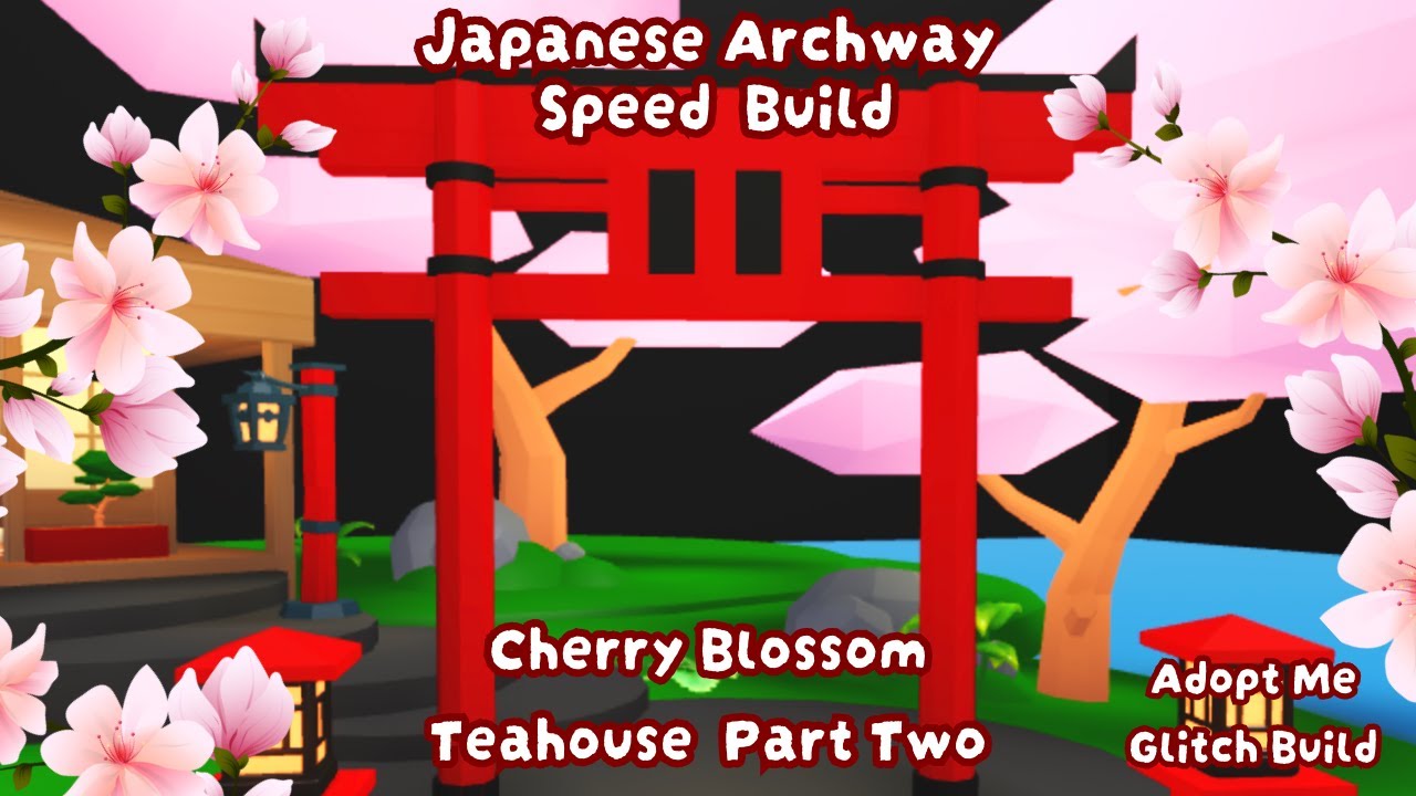 Japanese Torii Arch Speed Build Tutorial - Cherry Blossom Teahouse ...