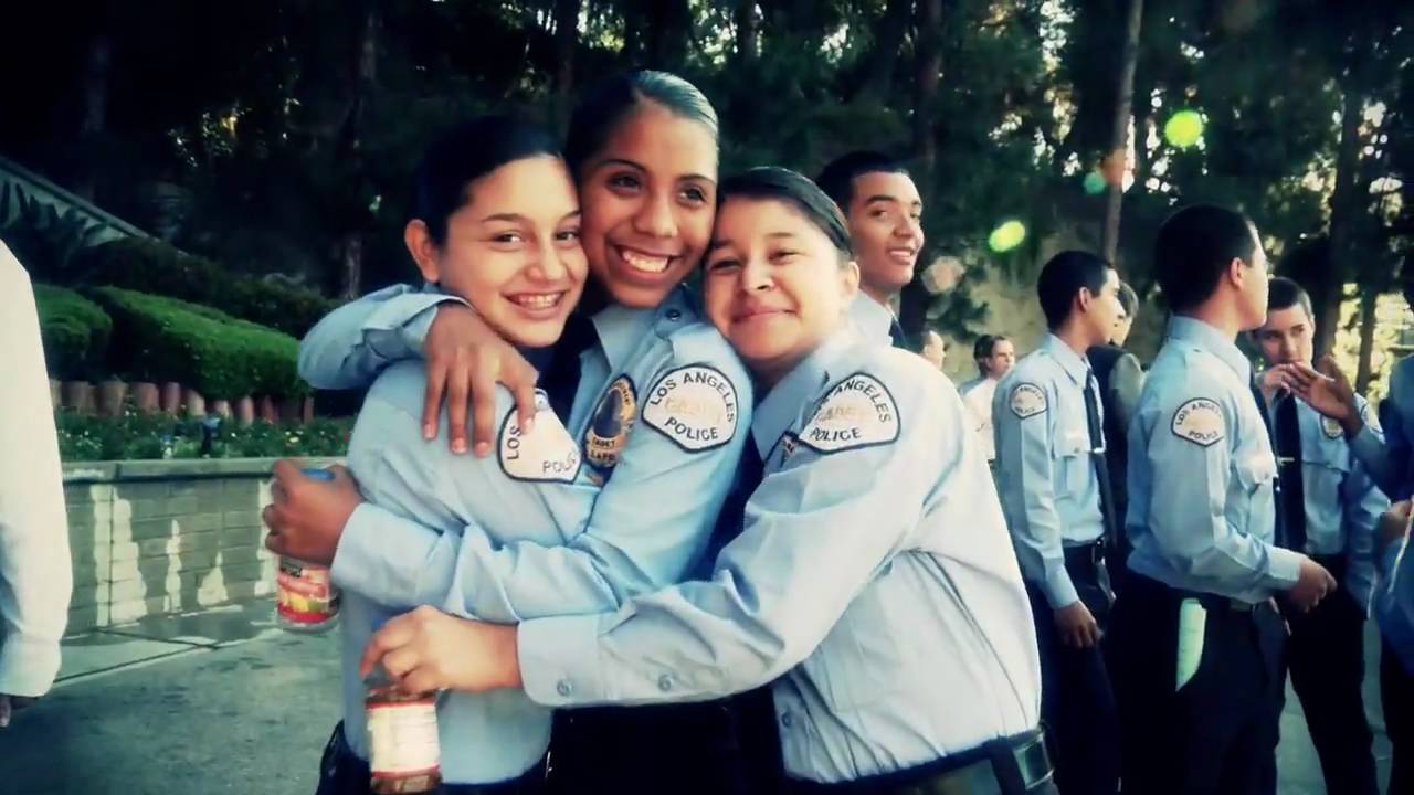 LAPD Cadet - Youth Leadership Day - YouTube