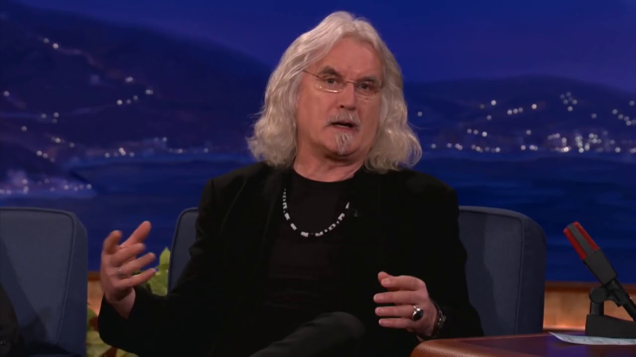 Billy Connolly on Gerry Rafferty (Conan O'Brien, 2012) - YouTube