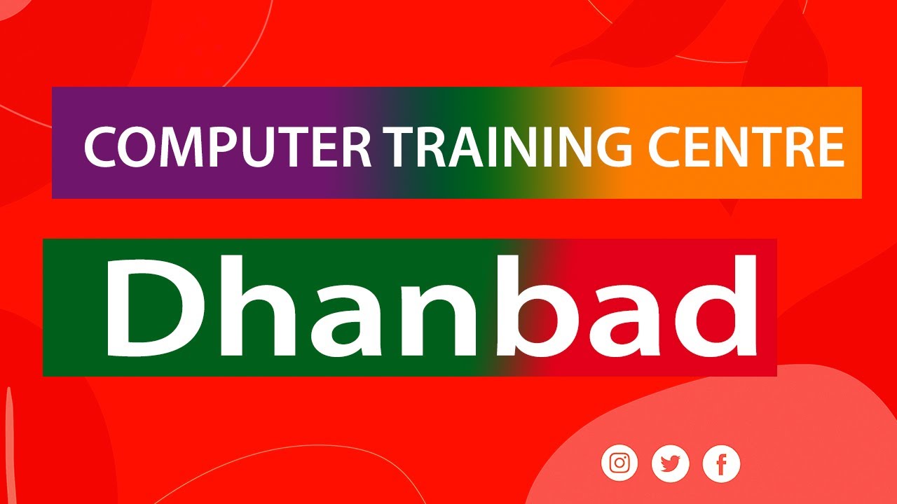 Computer training centre Dhanbad - YouTube