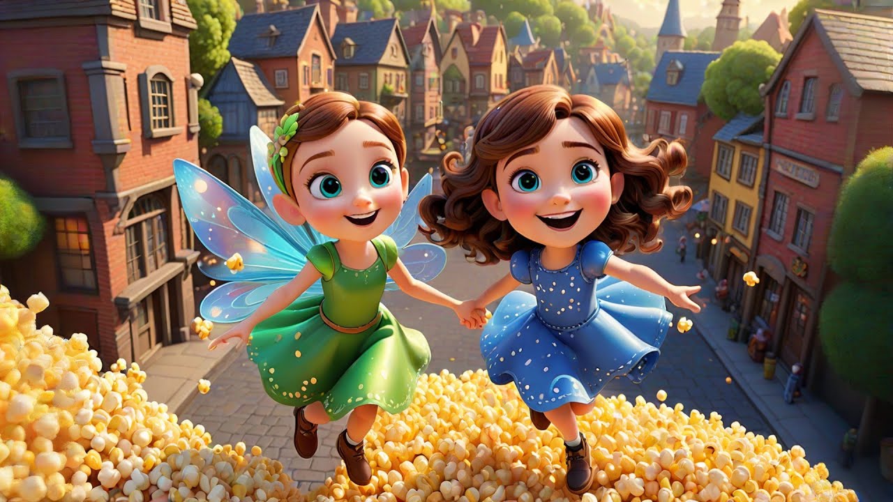 Popcorn Bounce — Crunchy Beat Fun! | Fun Snack Nursery Rhyme for Kids ...